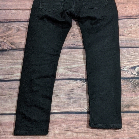 Vintage Genes | Jeans | Vintage Genes Black Jeans Slim Straight | Poshmark